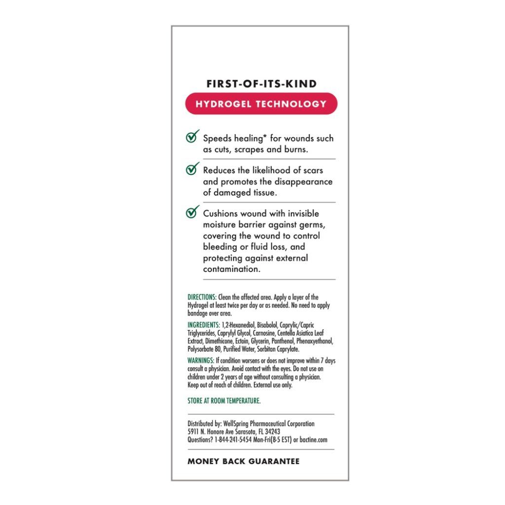 Bactine MAX Advanced Healing + Scar Defense Hydrogel