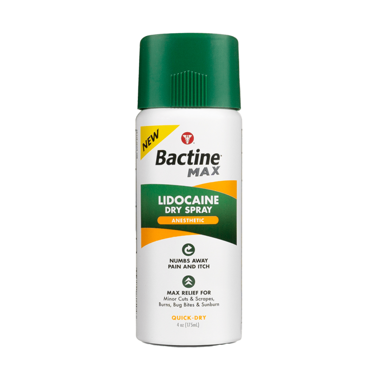 Bactine MAX Pain Relieving Cleansing Spray & Liquid